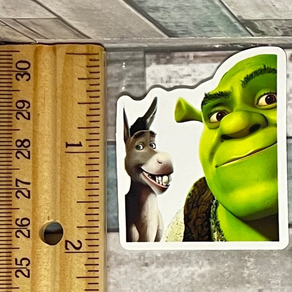 Office | 110 Shrek Reusable Waterproof Vinyl Sticker Decal | Poshmark